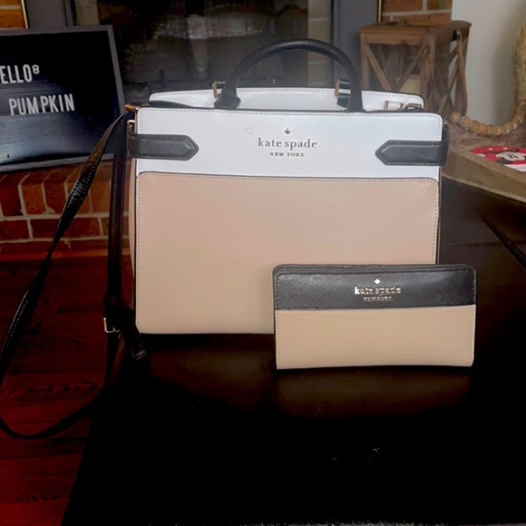 kate spade | Bags | Kate Spade Color Block Crossbody And Purse Combo ...